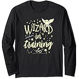 Amazon.com: Harry Potter Wizard In Training Text Stack T-Shirt ...