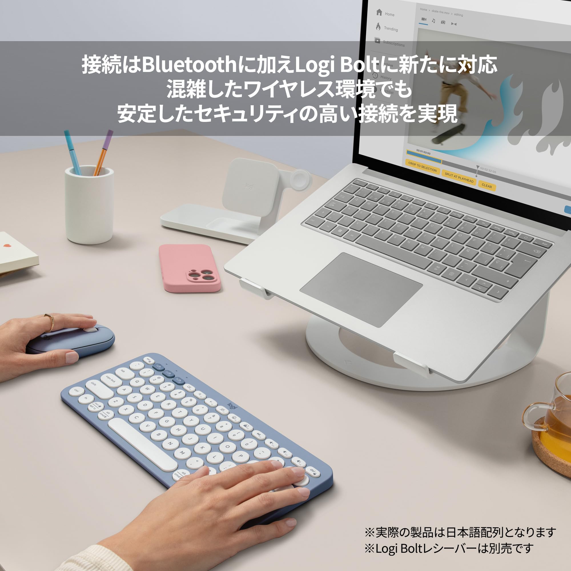 Mua Logitech PEBBLE KEYS 2 K380sBL Wireless Keyboard, Thin, Lightweight ...