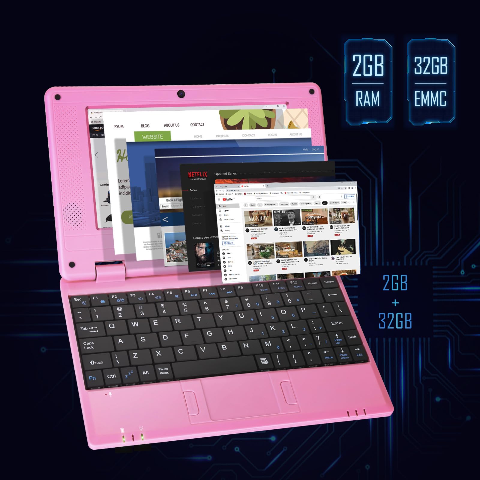 Mua GBook Laptop Computer(7 inch), Quad Core Powered by Android 12.0 ...