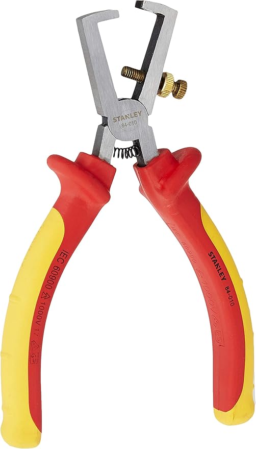 Stanley VDE Wire Strip Plier 170MM 0 84 010: Amazon.co.uk: DIY & Tools