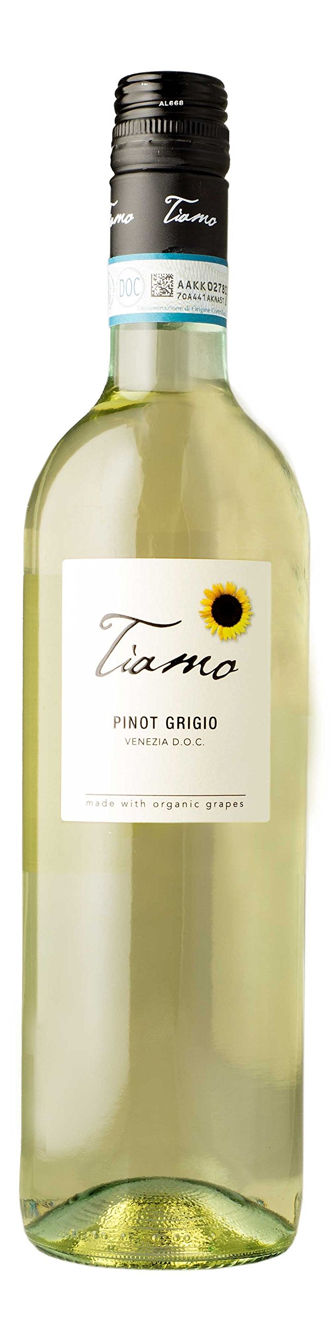 Tiamo Pinot Grigio Organic, 750 ml – Winesty
