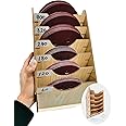 Amazon.com: ZYRELYNX 6-Tier Hanging Wooden Sandpaper Storage Holder ...