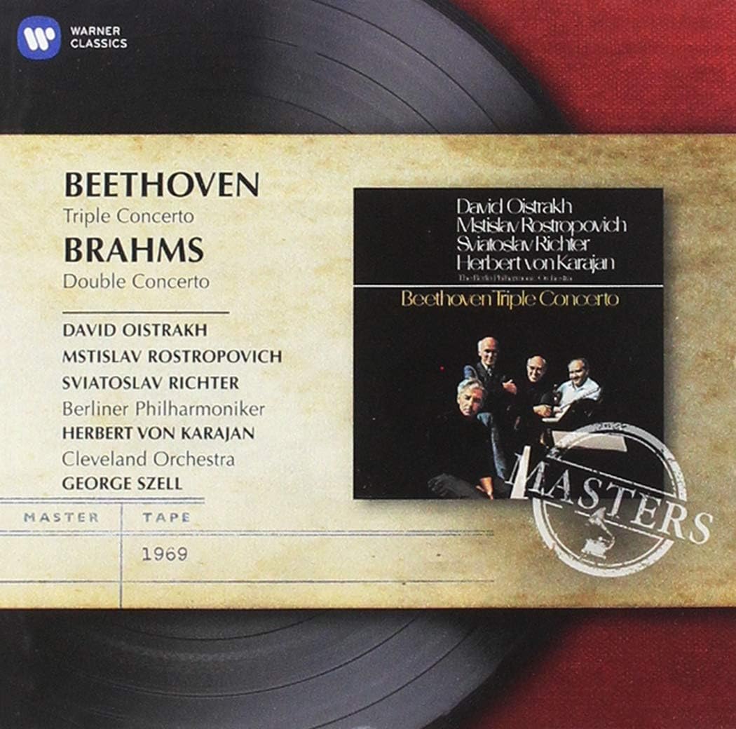 Beethoven: Triple Concerto / Brahms: Double Concerto - EMI Masters: Amazon.co.uk: CDs & Vinyl