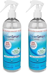 Amazon.com: CleanSmart Disinfectant Spray, Daily Surface and Air ...