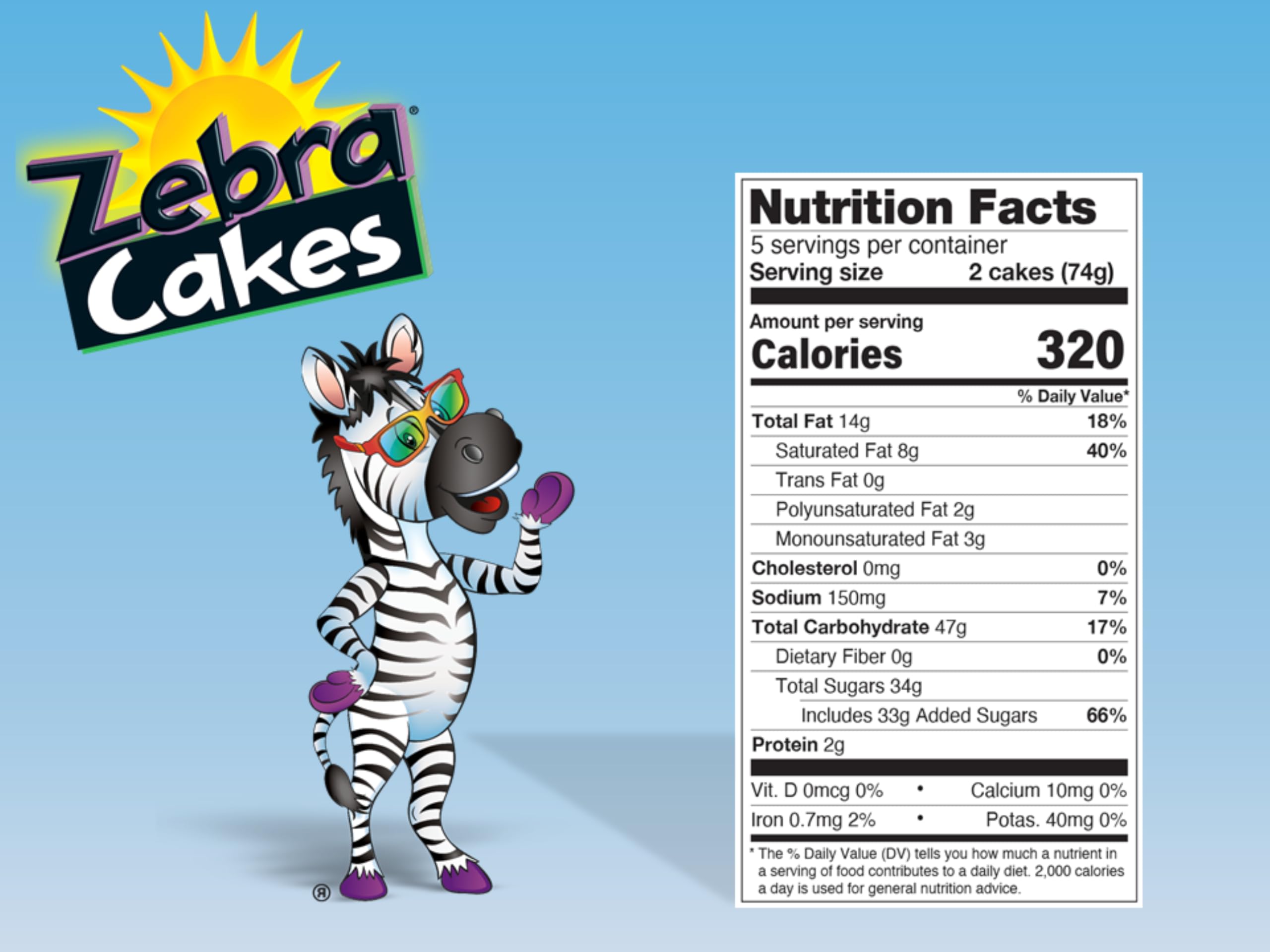 Mua Little Debbie Zebra Cakes, 10 Twin-Wrapped Cakes, 13.0 OZ Box trên ...