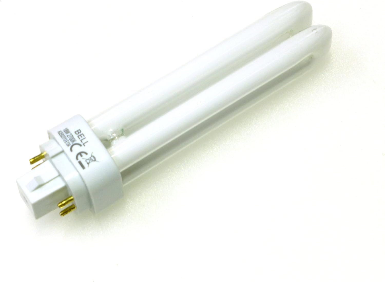 4x 18 watt Energy Saving Warm White CFL 4 pin Lamp 18W 827 G24q-2 ...