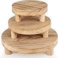 Amazon.com: JKLIND 3PCS Wooden Display Riser for Display,Wood Riser for ...