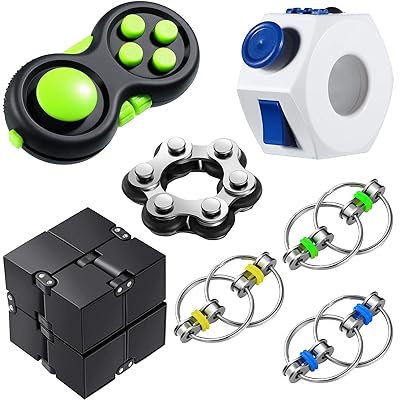 7-Piece Handheld Fidget Toy Set for Autism, Stress, Nepal | Ubuy