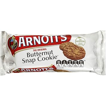 Amazon.com: Arnott's Butternut Snap Cookies 250g