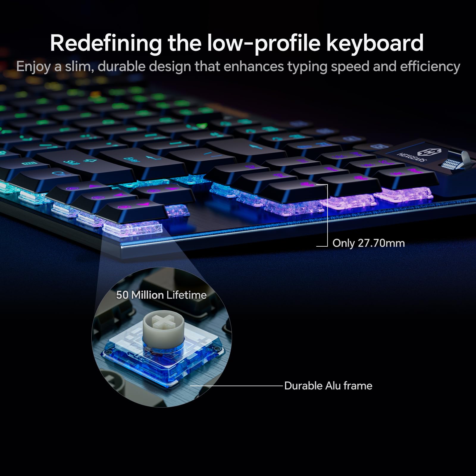 Mua Hexgears Immersion A3 Low-Profile Wireless Mechanical Keyboard, TKL ...