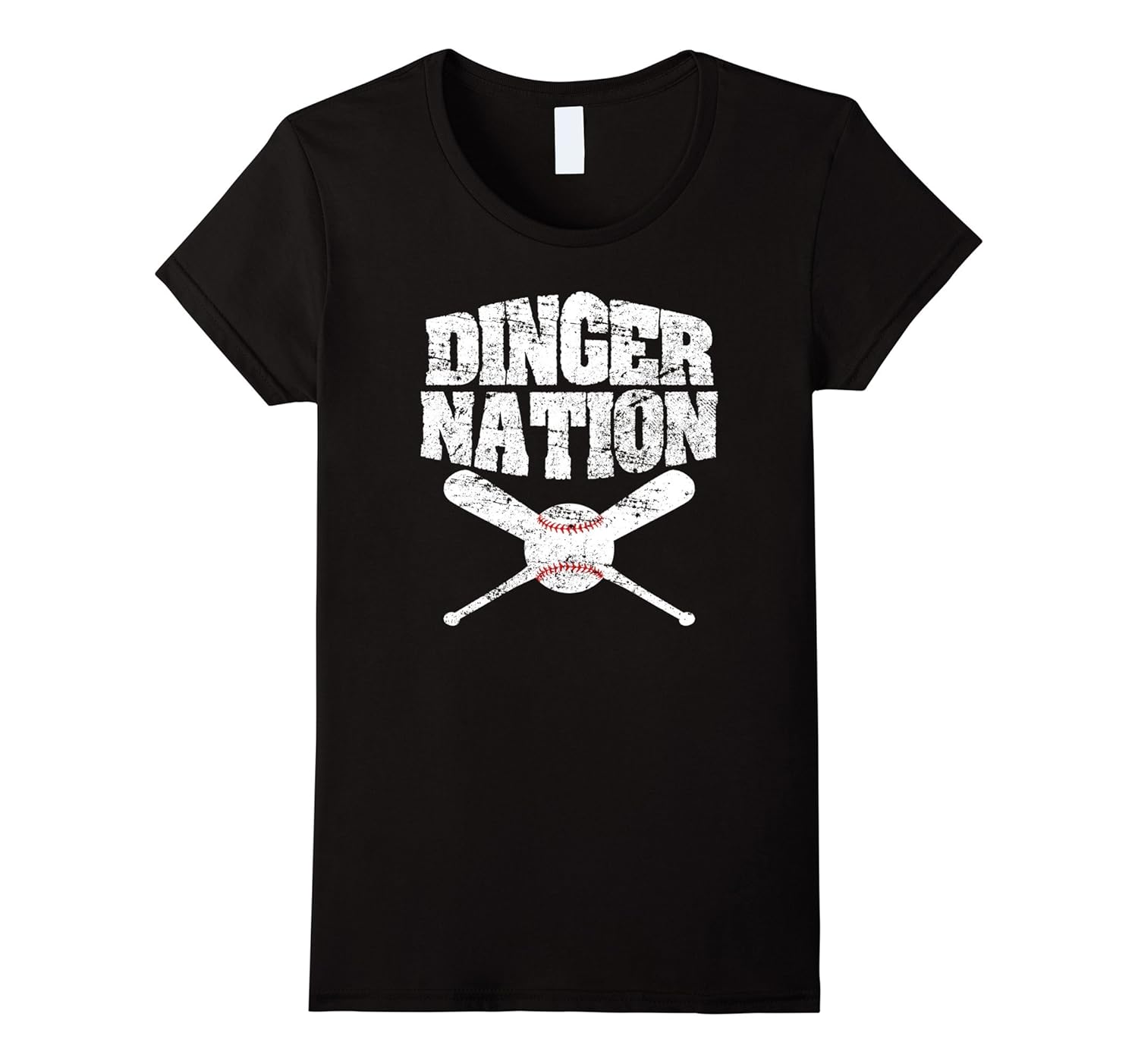 Dinger Nation Baseball T Shirt-4LVS – 4loveshirt
