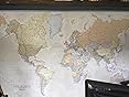 Giant World Map Mural – Mega-Map of The World - Classic Tones - 232 x ...