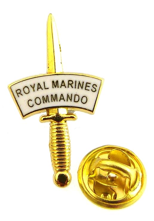 Royal Marines 42 Commando Dagger Lapel Pin Badge (Metal / Enamel ...