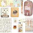 406Pcs Cute Bear Stationery Set, Kawaii School Office Supplies Includes ...