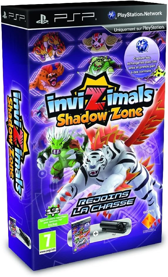Invizimals Shadow Zone : rejoins la chasse + caméra: Amazon.fr: Jeux vidéo