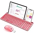 Amazon.com: seenda Bluetooth Keyboard and Mouse for iPad, CTU-301 Multi ...
