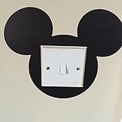 Mickey Mouse Light Switch Sticker Children's Bedroom Playroom Fun ...