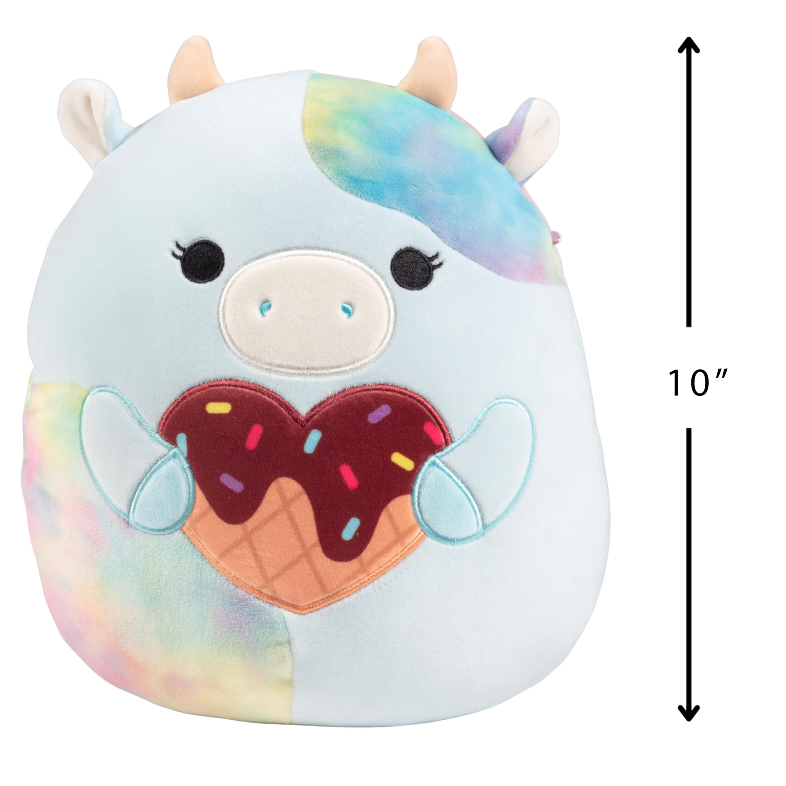 Mua Squishmallows 10-Inch Caedia The Blue Cow - Official Jazwares Plush ...