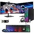 Amazon.com: Gaming Desktop PC, Intel Core i7 6th Gen TechMagnet Zeus, RX 550 Graphics, 16GB RAM ...