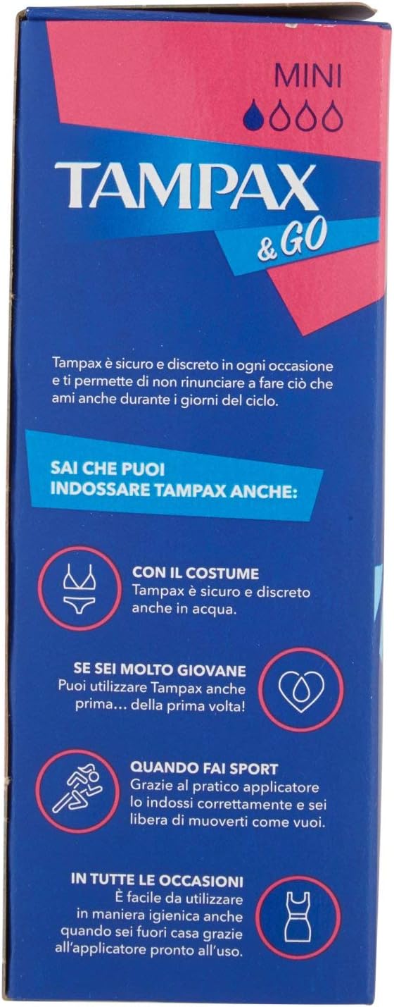 Tampax &Go Super Plus x18 Swabs – BigaMart