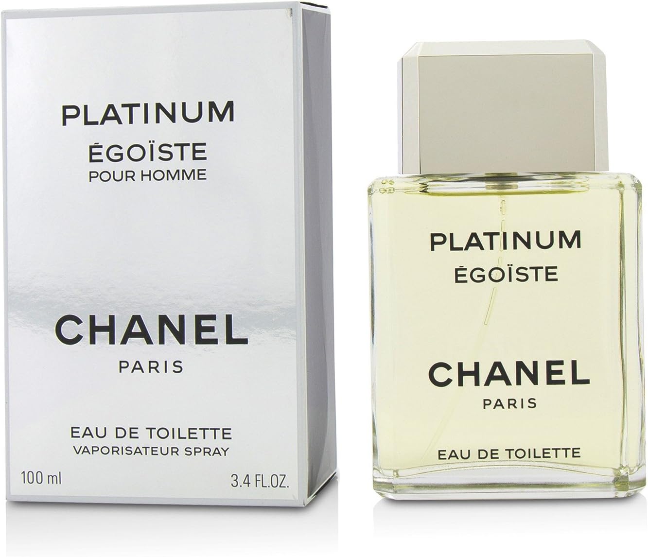 Chanel - Egoiste Platinum Eau De Toilette Spray - 100ml/3.4oz: Amazon ...
