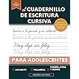 El cuadernillo de escritura cursiva para niños: Un libro divertido y atractivo para que niños y ...