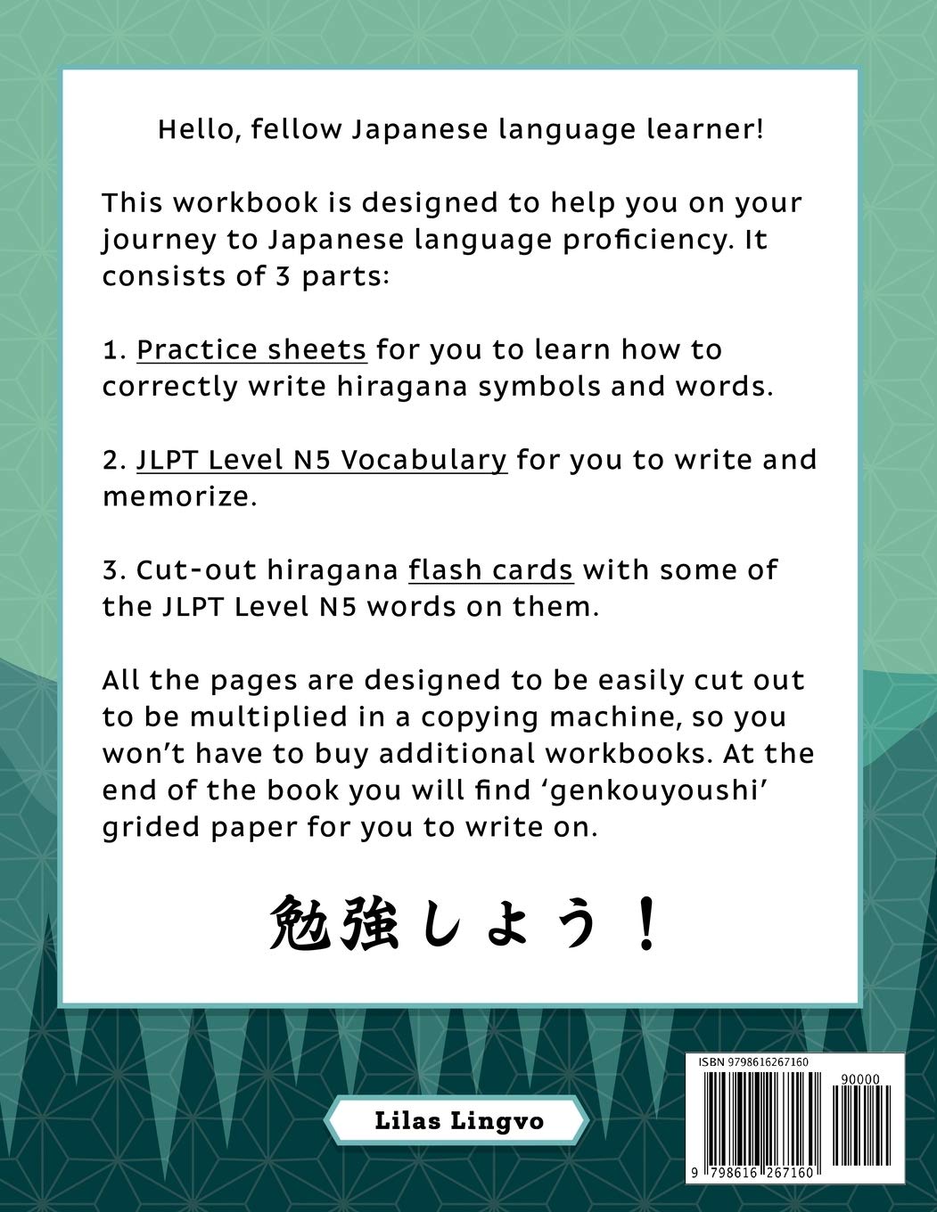 Mua 3-in-1 Hiragana Workbook: Learn Japanese for beginners: Hiragana ...