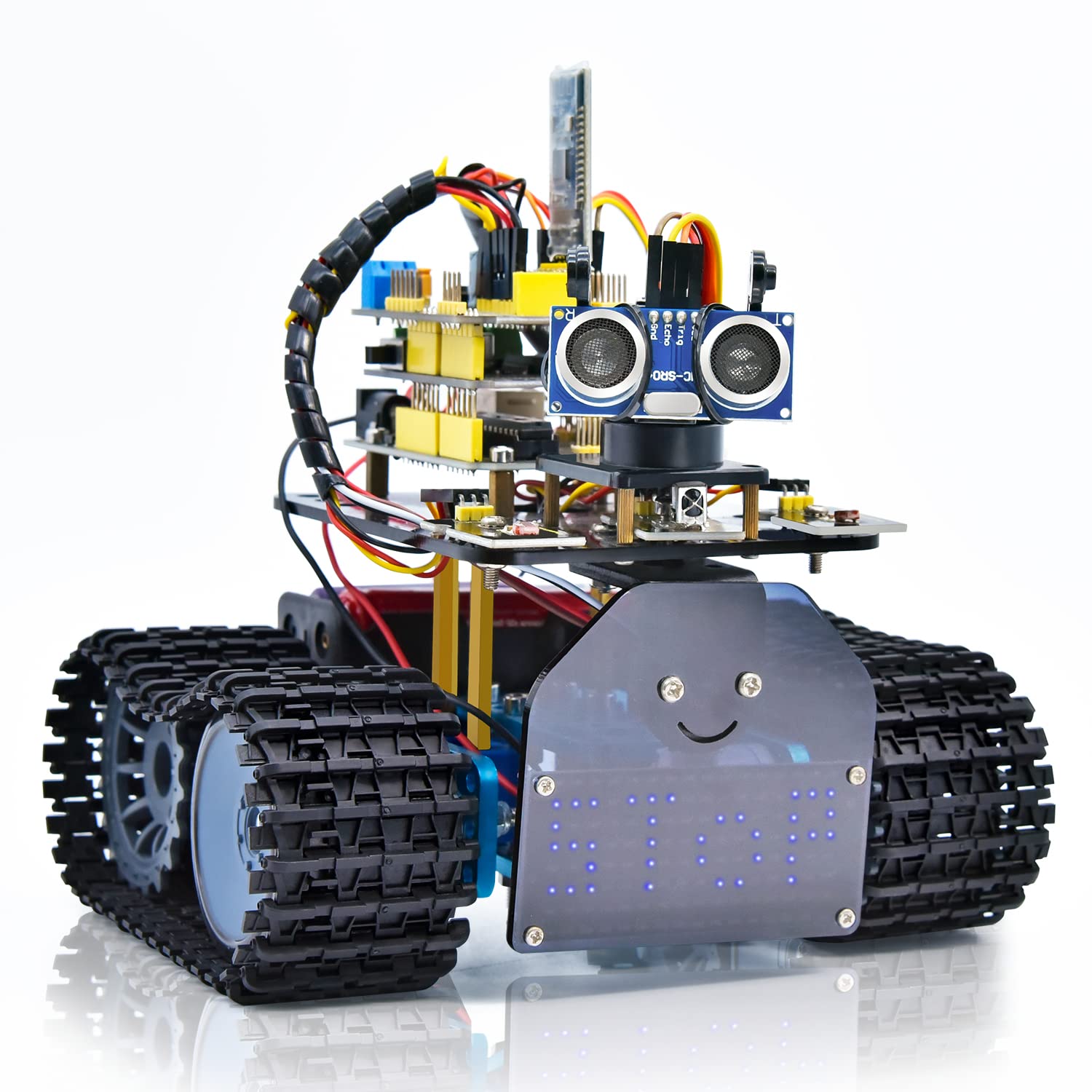Mua Smart Robot Kit Mini Tank Robot Car V2 Compatible with Arduino IDE ...
