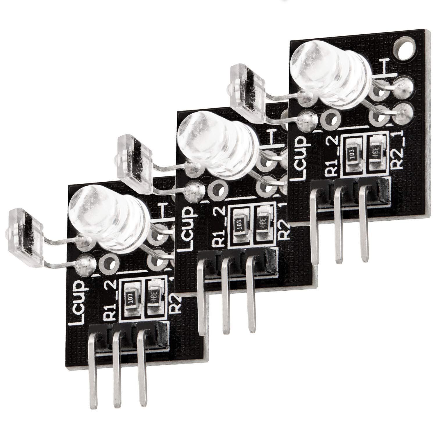 AZDelivery 3 x KY-039 Finger Heartbeat Heart Rate Detector Measurement ...