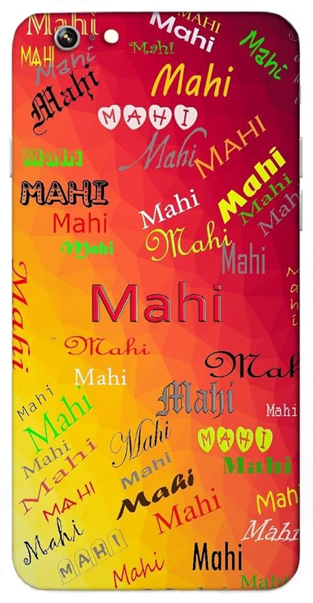 Mahi Name & Sign Printed All Over Customize: Amazon.in: Electronics