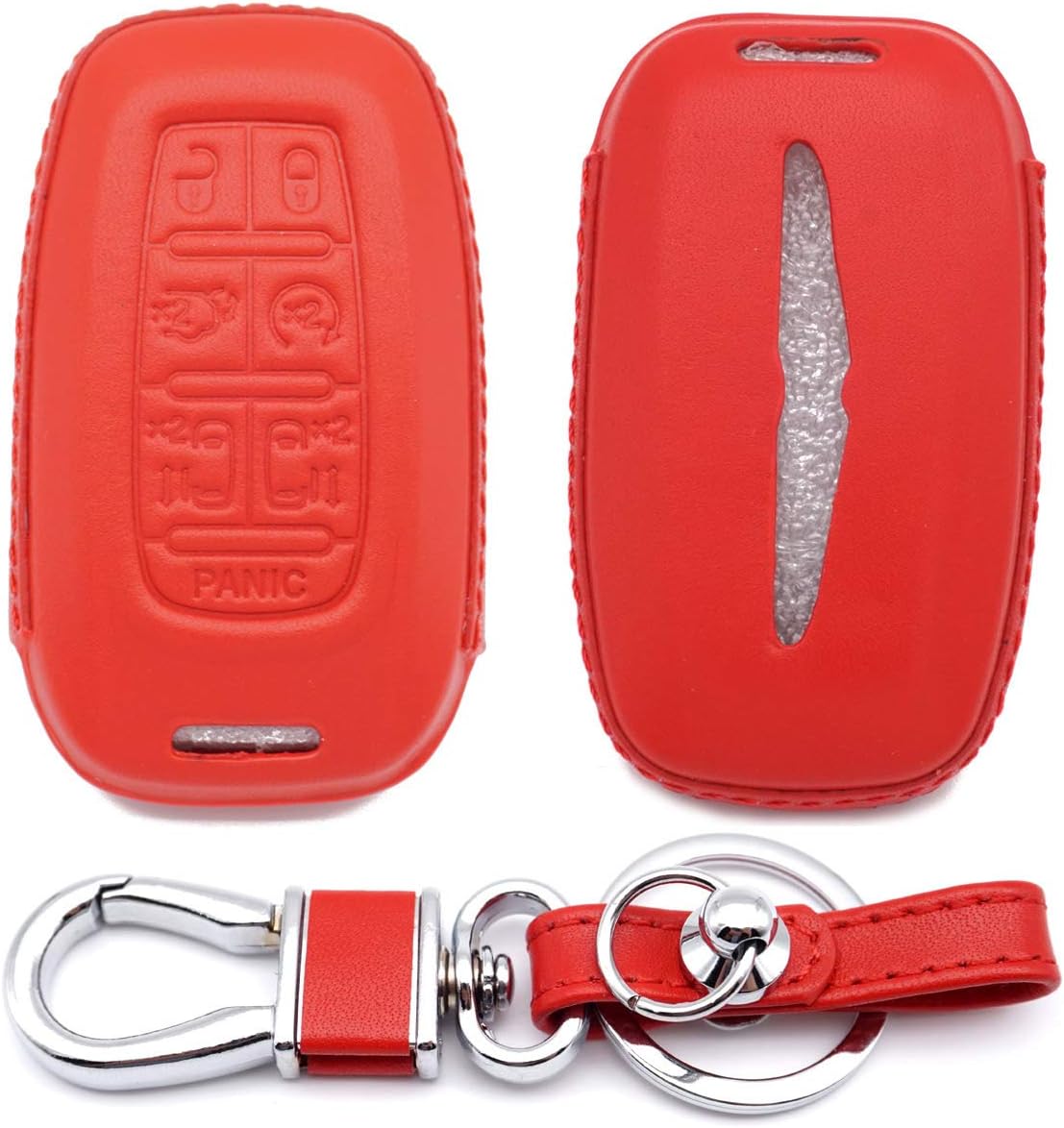 Amazon.com: Royalfox(TM) Genuine Leather Full Protected Smart Remote ...