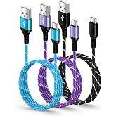 Amazon.com: USB C Fast Charger Cable Android Charger Cord for Samsung ...