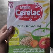Cerelac Nestle Fortified Baby Cereal with Milk, Wheat-Rice Mixed Veg ...