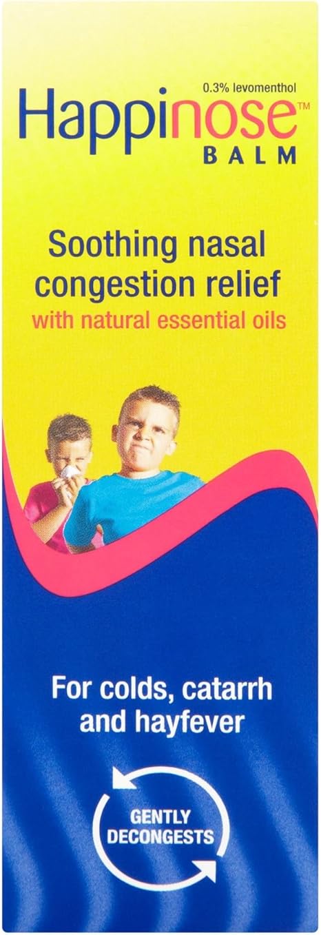 6 x Happinose Balm Soothing Nasal Congestion Relief 14g: Amazon.co.uk ...
