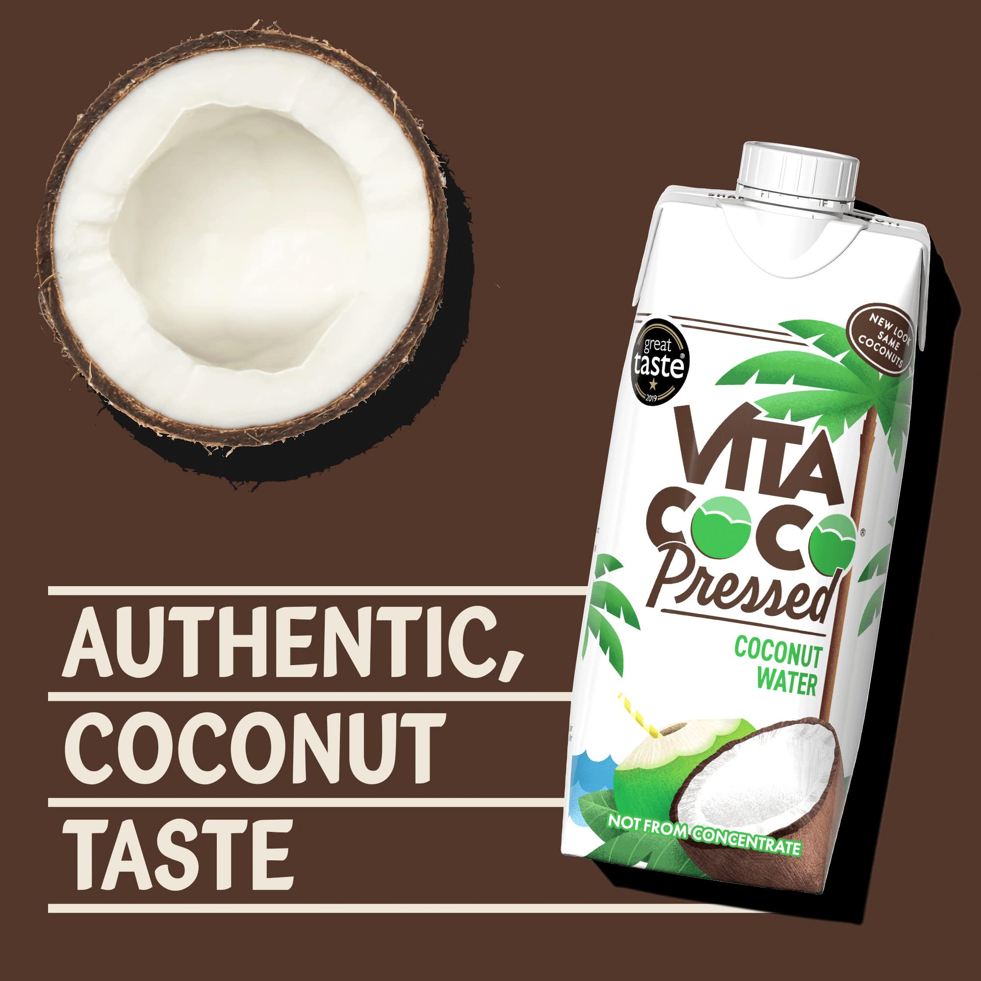 Mua Vita Coco Pressed Coconut Water Multipack 330ml x 12, Naturally ...