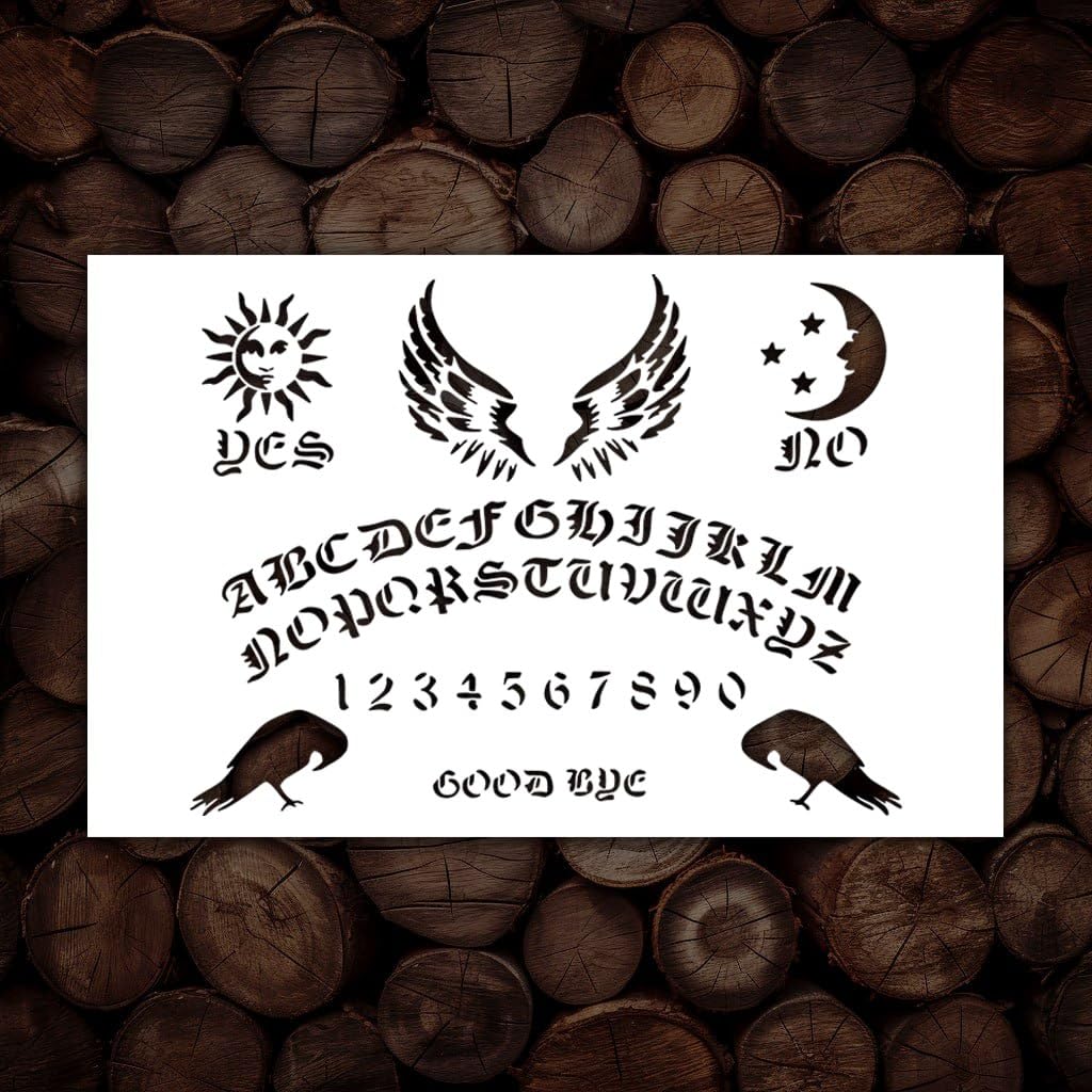 Mua Ouija Stencil Ouija Talking Spirit Board Stencil Reusable Custom ...
