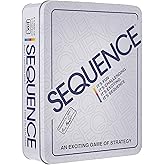 Jax Sequence - Original Sequence Game with Folding Board, Cards and Chips, 10.3" X 8.1" X 2.31 ...