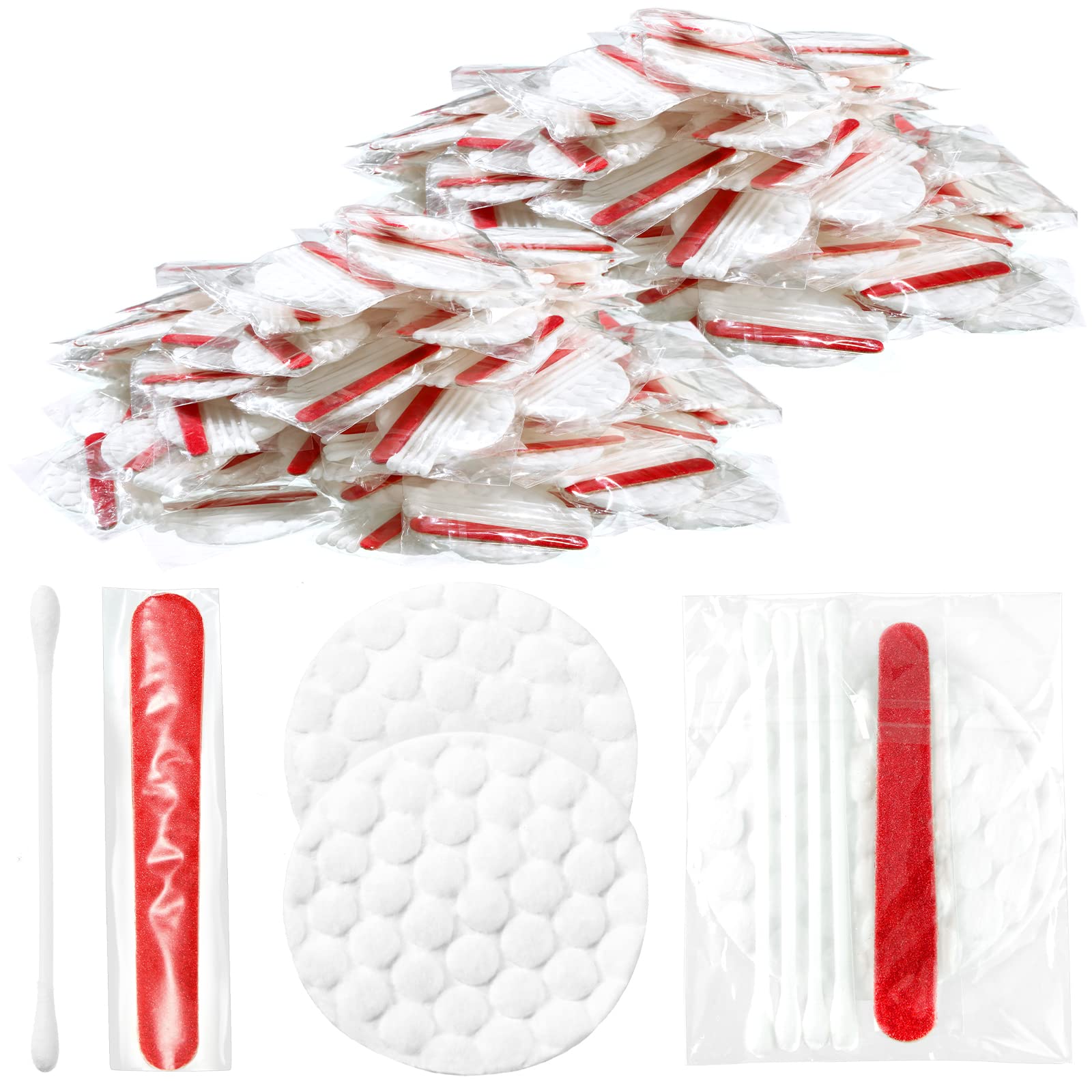 200 Pieces Hotel Vanity Kit Individually Wrapped Hotel Amenities ...