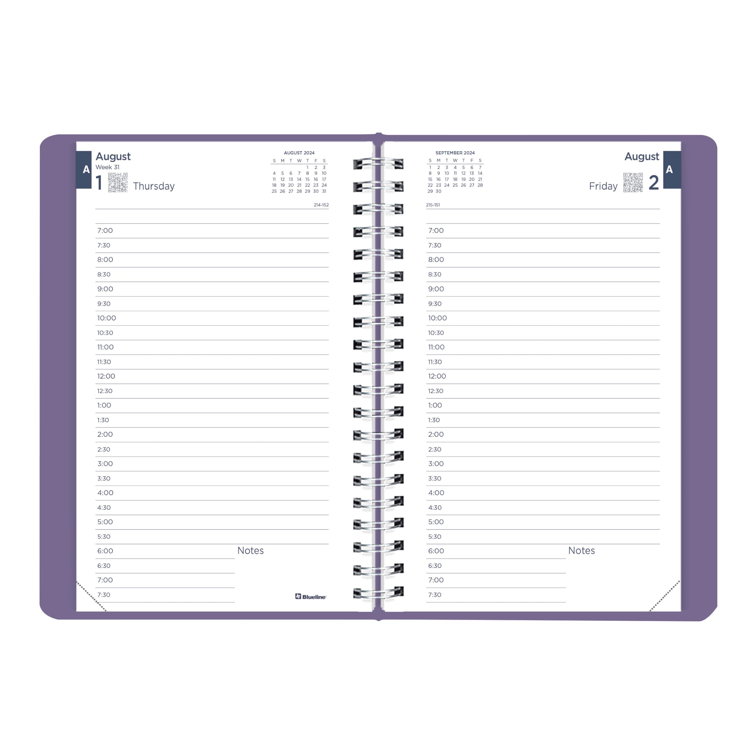 Mua Blueline® Essential Academic Daily/Monthly Planner, August 2024 to ...
