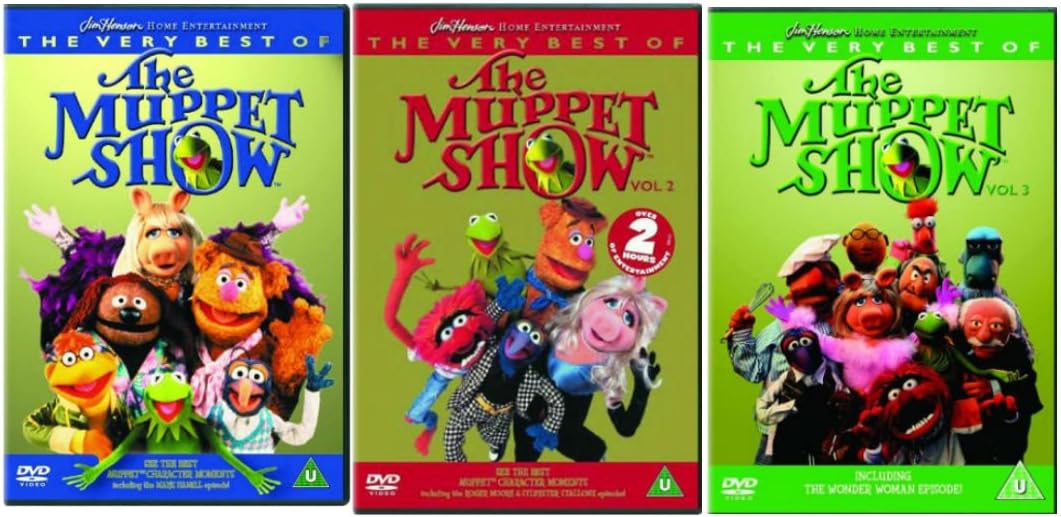 The Muppets: The Very Best Of The Muppet Show Complete Volume 1 2 3 DVD ...