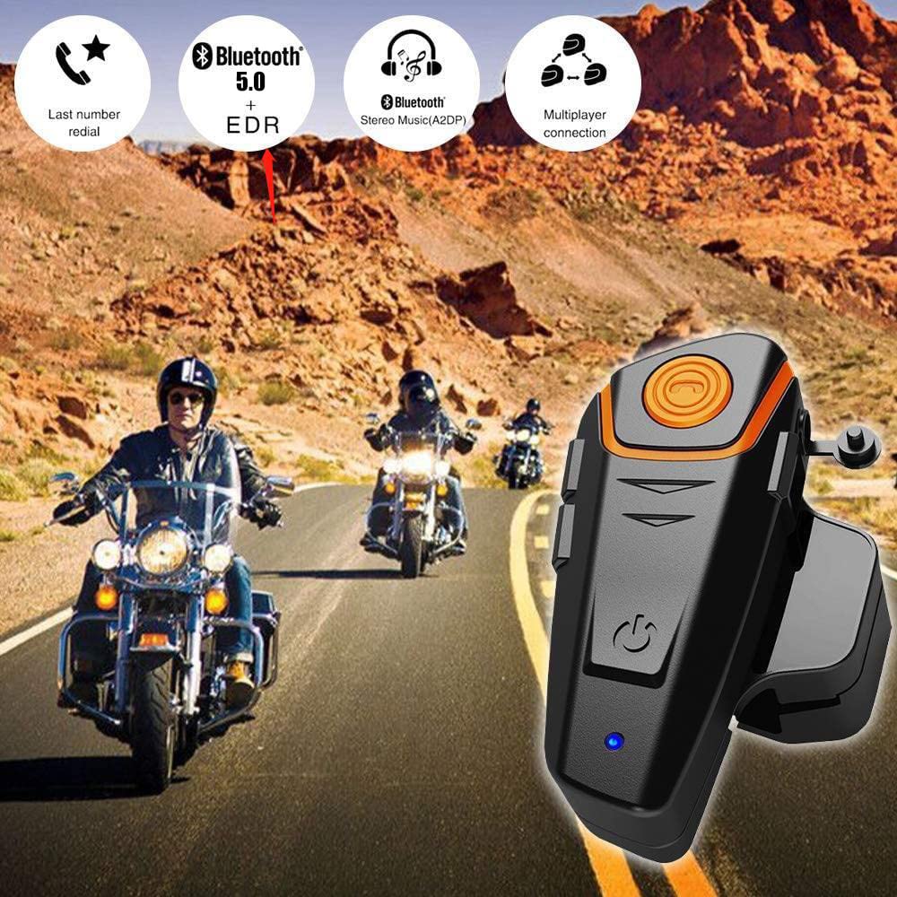 Yaconob BT-S2NS Motorcycle Bluetooth intercom, Snowmobile Helmet ...