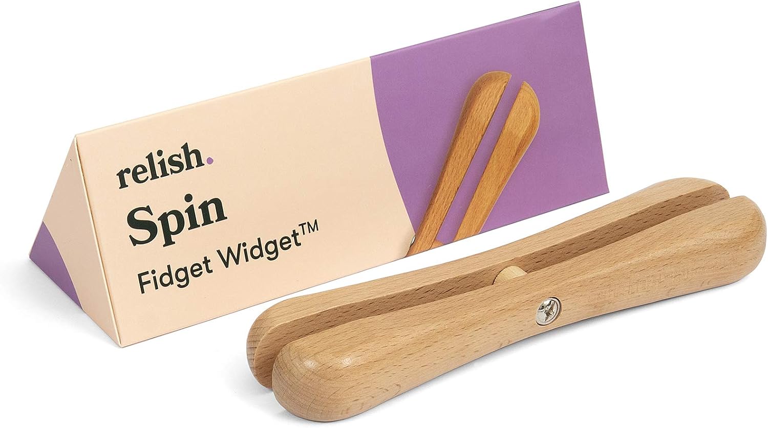Relish Spin Fidget Widget Wooden Toy – Alzheimers & Dementia Sensory ...