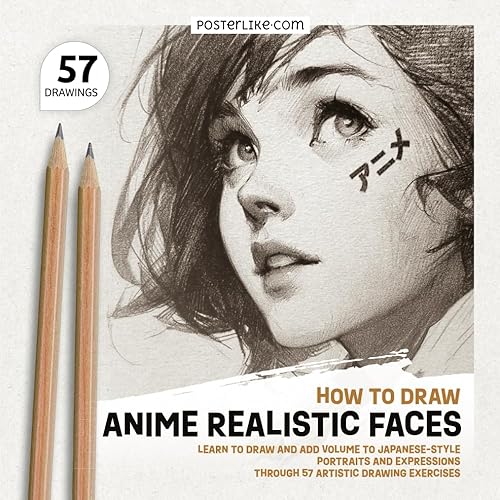 How to Draw Anime Realistic Faces: Learn to Draw and Add Volume to ...