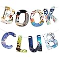Amazon.com: Colarr 2 Pieces Book Club Banner, 4.92 ft Long, Book ...