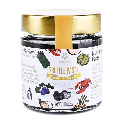 SUMERIANS TARTUF Black truffle Paste Truffle Sauce Pure Truffle Flavor ...