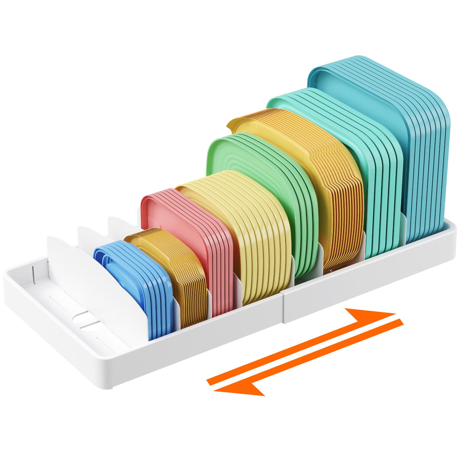 Lifewit Lid Organizers for Cabinet Adjustable, Extra Large 13-24" Food ...