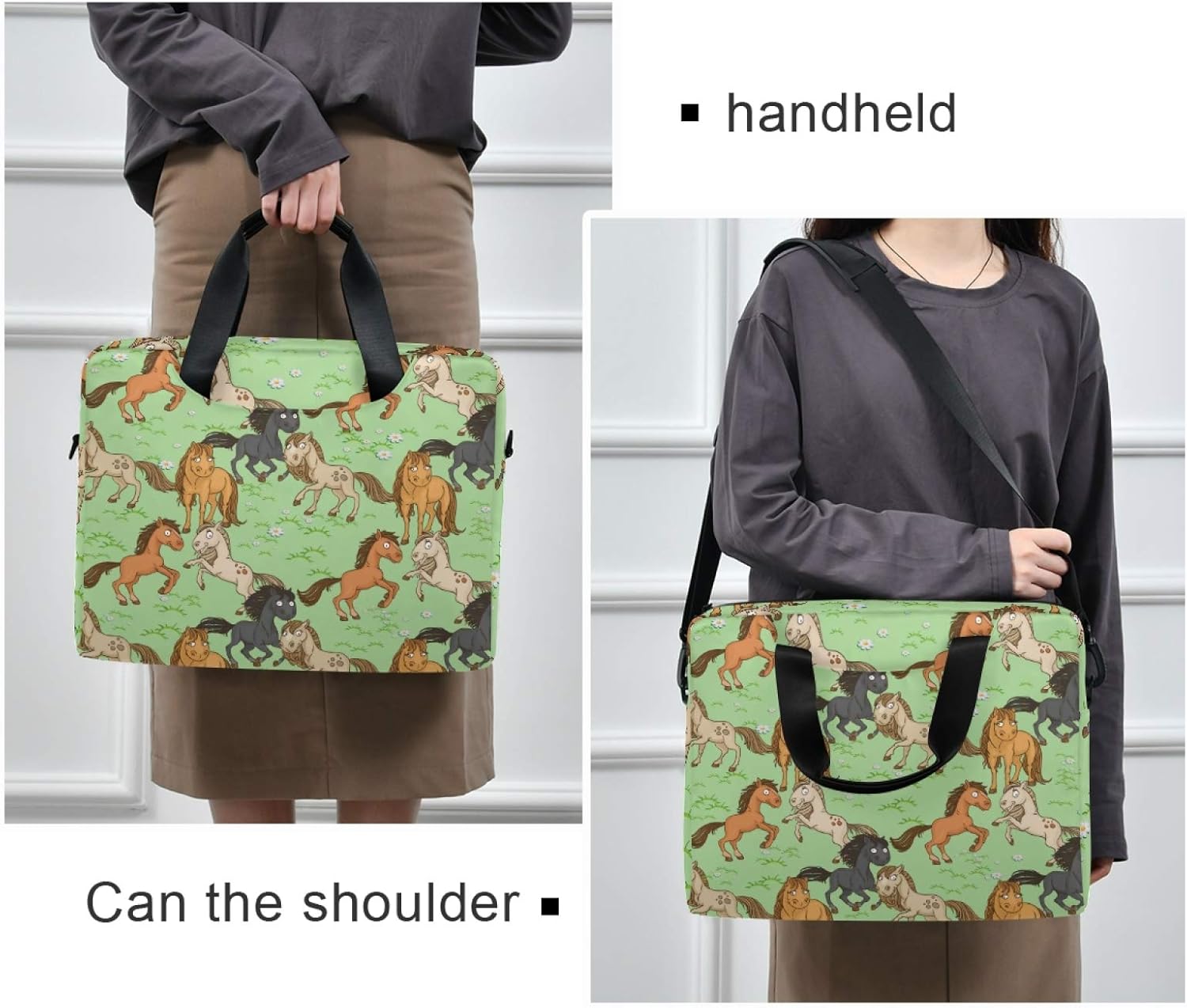 Computer Carrying Case for Adult Kids Laptop Bag Cartoons Computer Bags ...