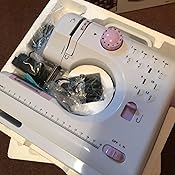 KPCB 505 Sewing Machine with 12 Stitches Mini Size with Backstitch ...