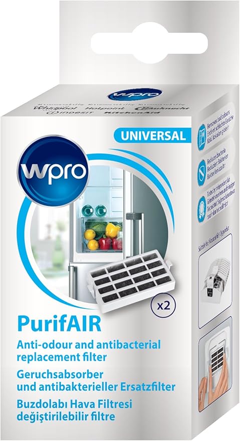 wpro Purifair PUR202 Fridge Filter Refill Pack (2 Filters): Amazon.co ...
