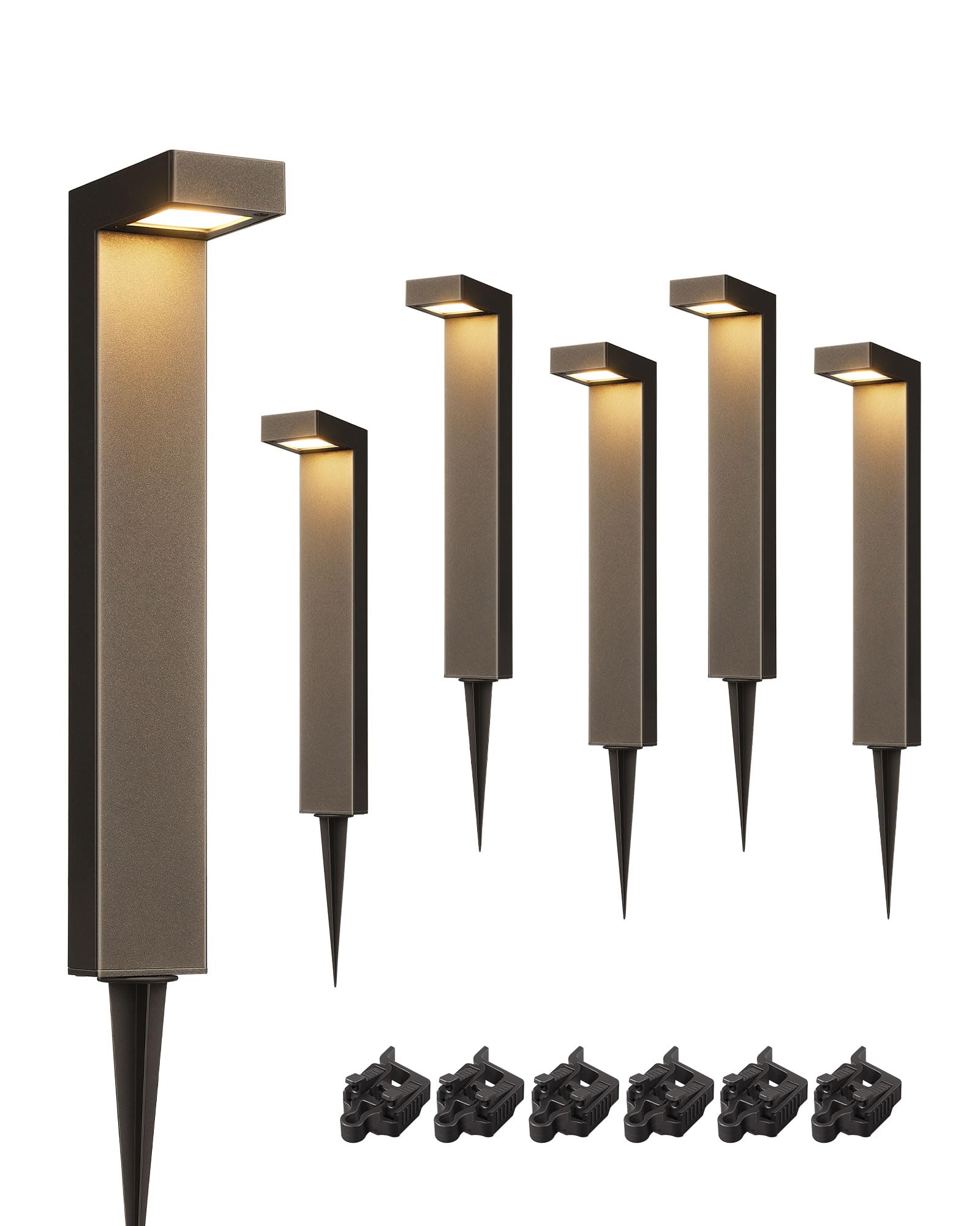 EDISHINE Low Voltage Landscape Lighting, 3000K 3.2W 50,000Hrs ...